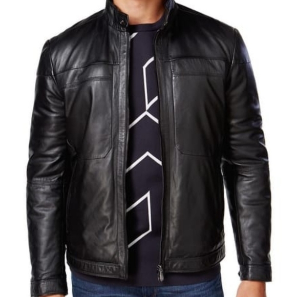 Hugo Boss | Jackets & Coats | Hugo Boss Green Label Jordes Genuine Lamb ...